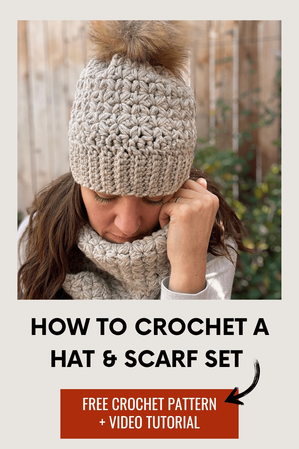 Crochet Hat and Scarf Pattern: The Halcyon Free Pattern Set