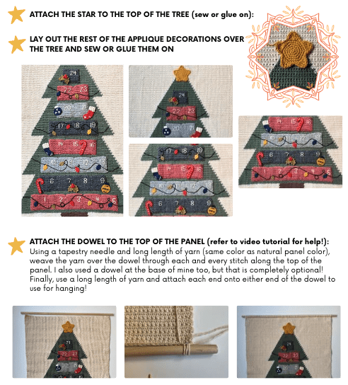 Crochet Advent Calendar Pattern: Free Festive DIY Holiday Decor!