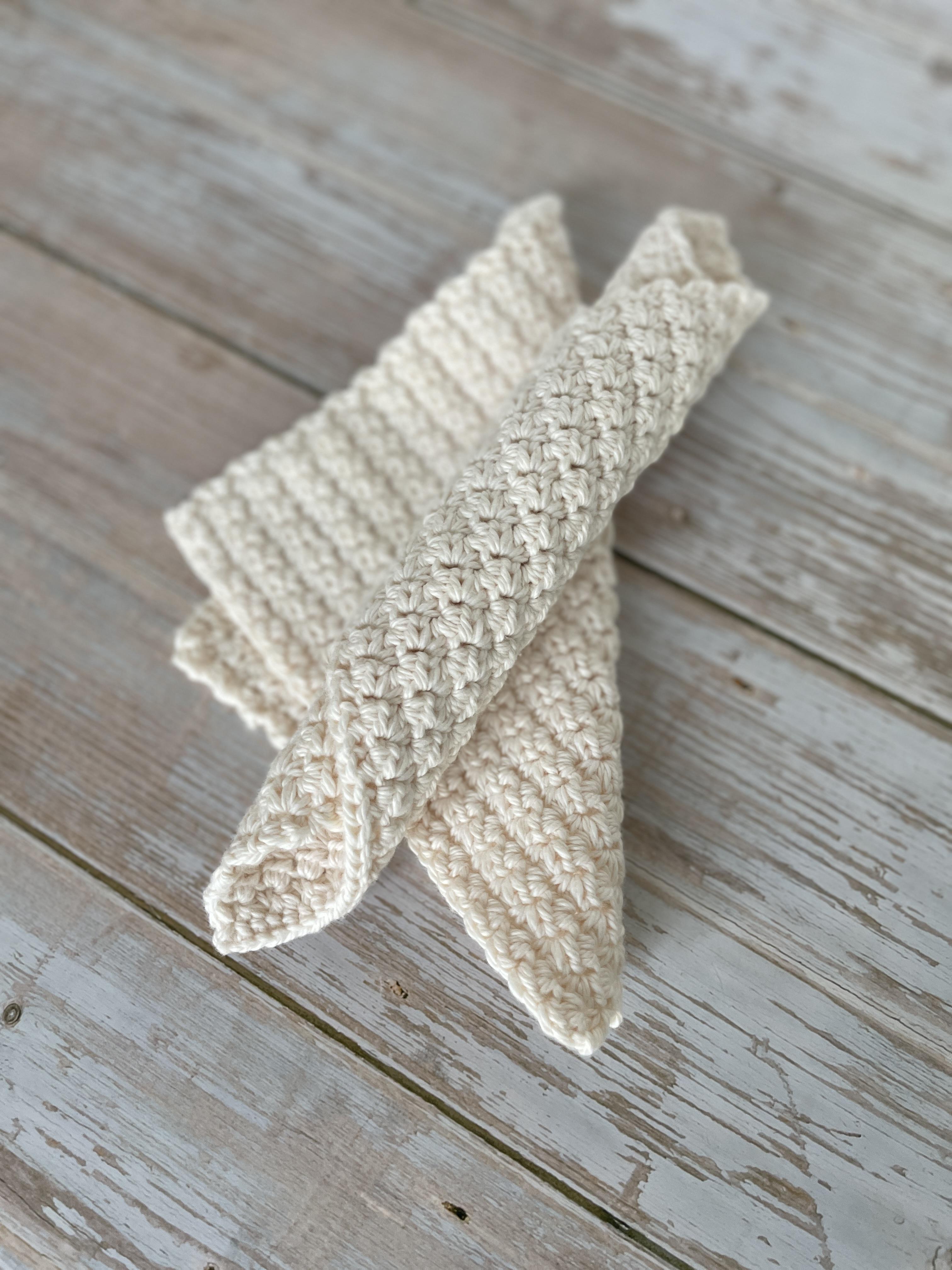Crochet Washcloth Pattern - Free DIY Relaxation Bath Essentials