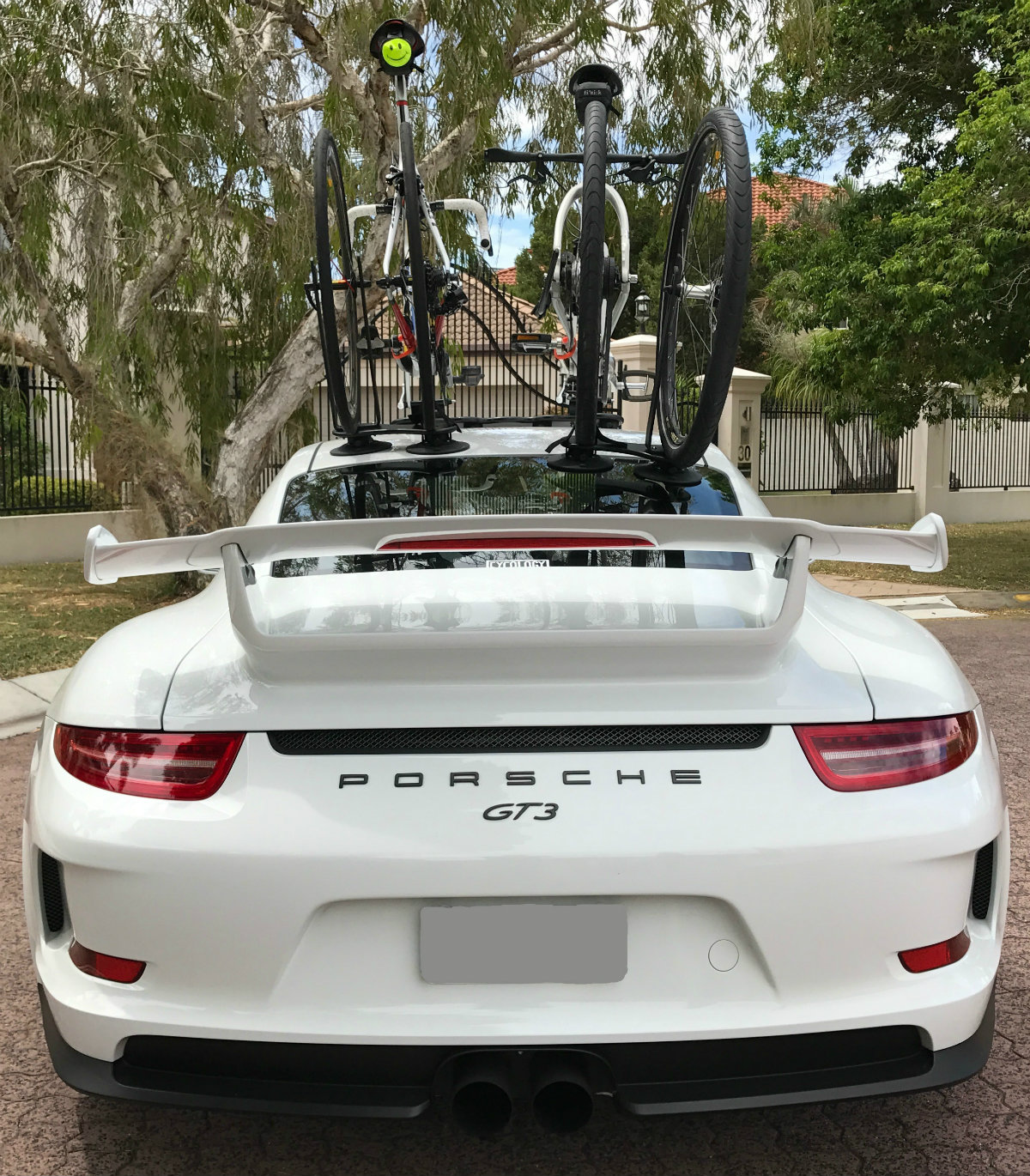 Porsche GT3 Bike Rack - SeaSucker Down Under
