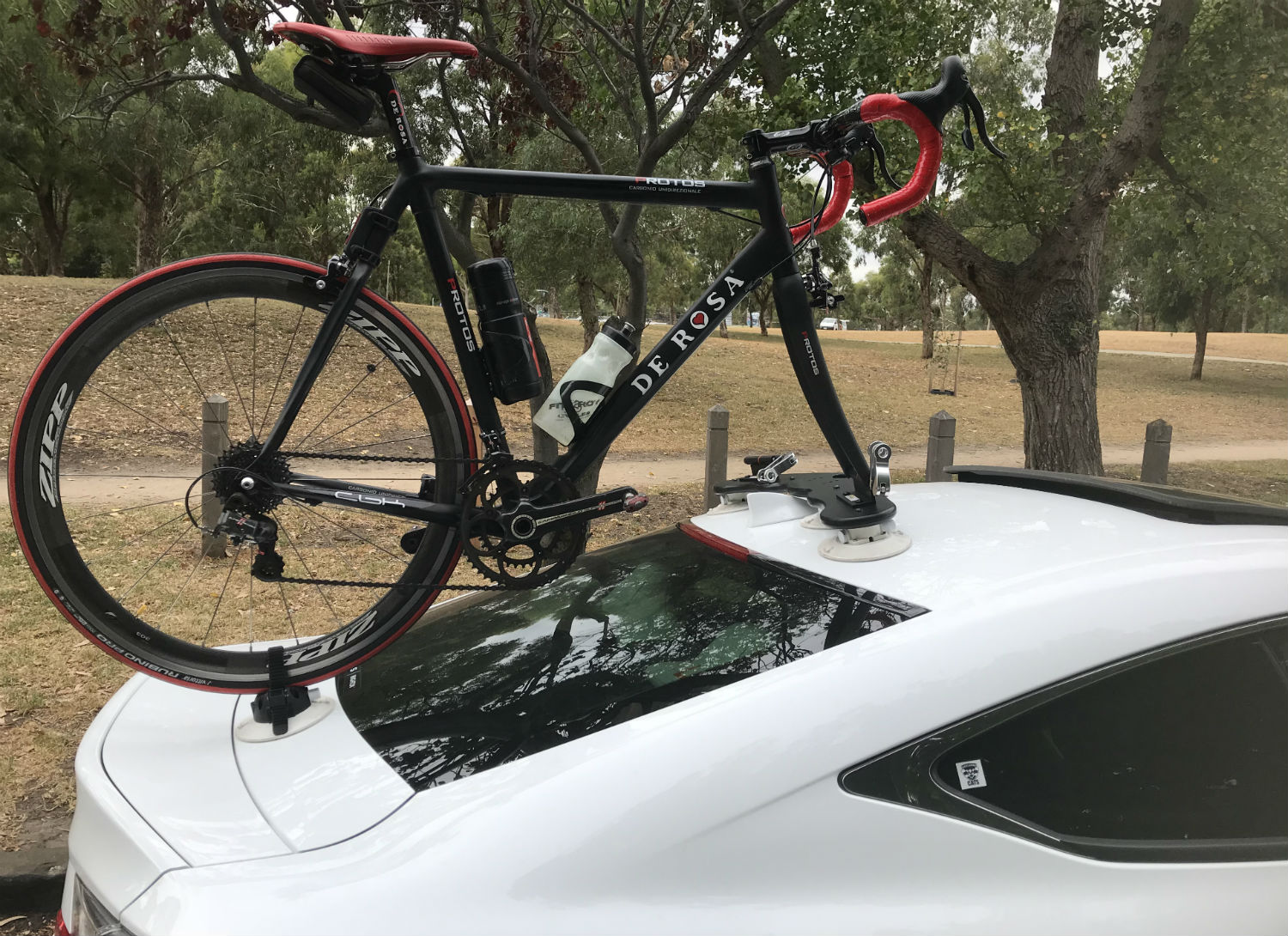 Lexus RC F Bike Rack - 3 Years Later - SeaSucker Down Under