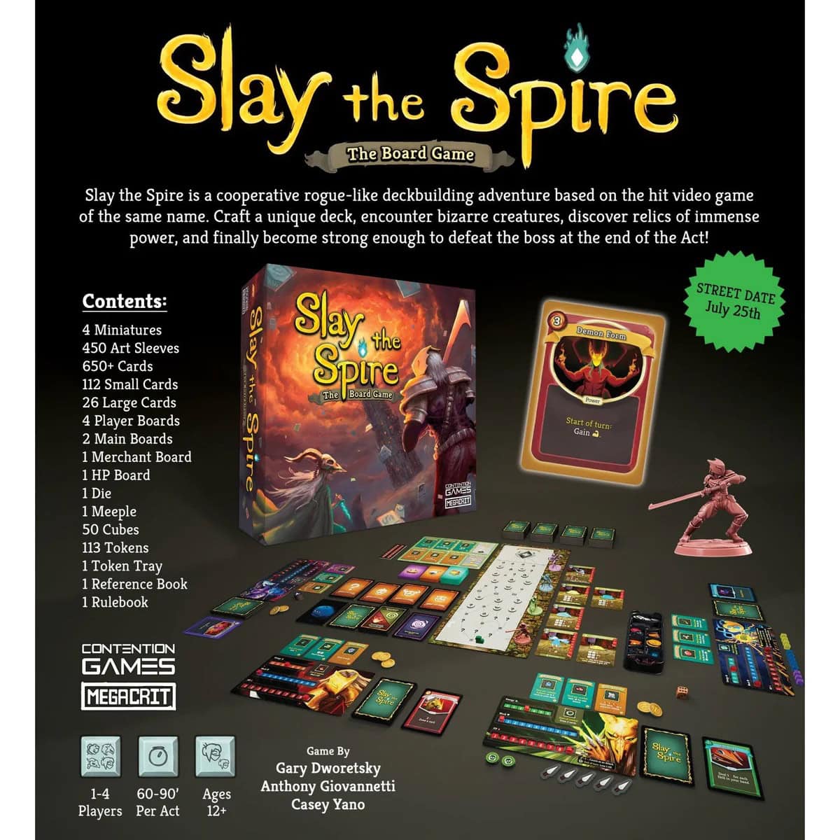 Slay the Spire: The Board Game - Kapitein Spel