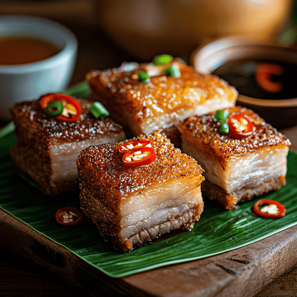Filipino Lechon Kawali (Crispy Pork Belly) - Kusina Secrets