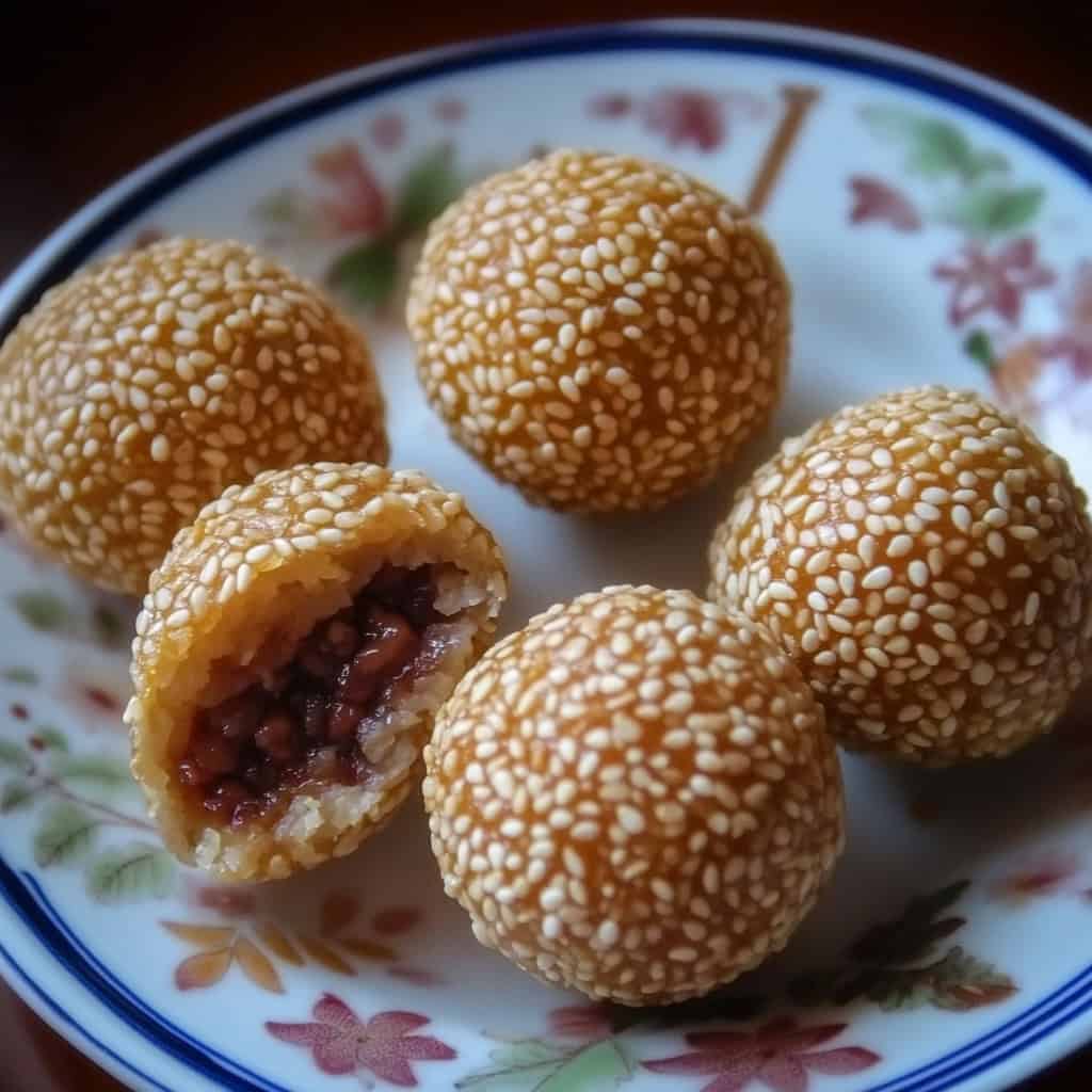 Buchi (Filipino Sesame Balls) - Kusina Secrets