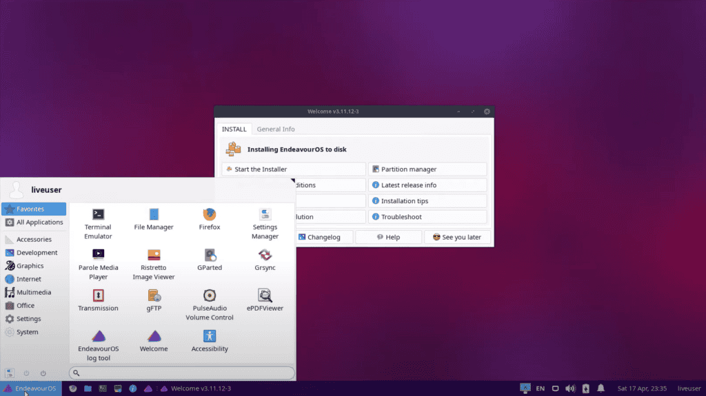 EndeavourOS 2021.04 Offers Two New Community Editions