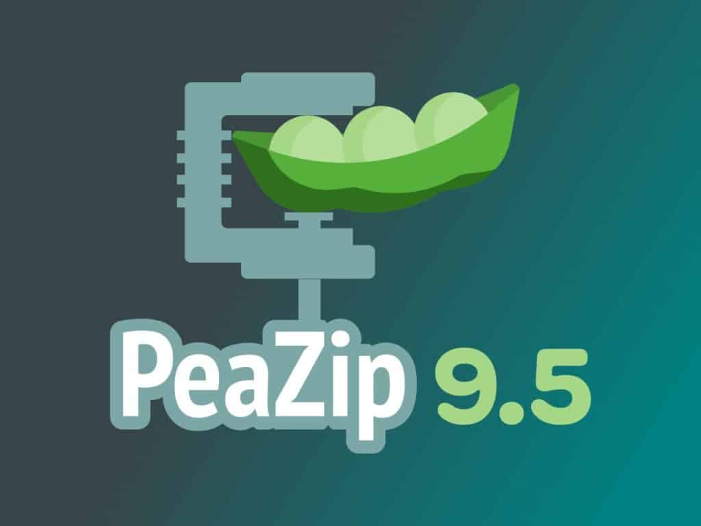 PeaZip 9.5 File Archiver Brings UI and Performance Improvements