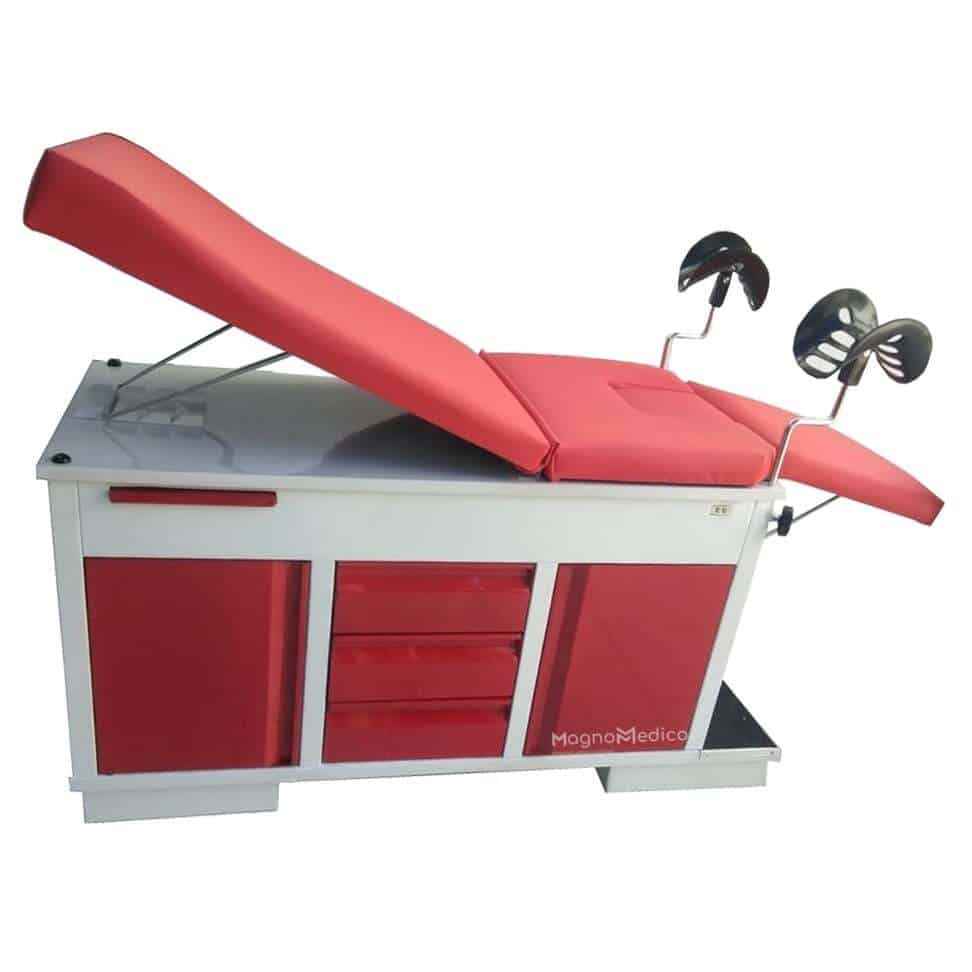 Mesa De Exploración Hamilton Bi-Color - Mobiliario Medico MagnoMedico