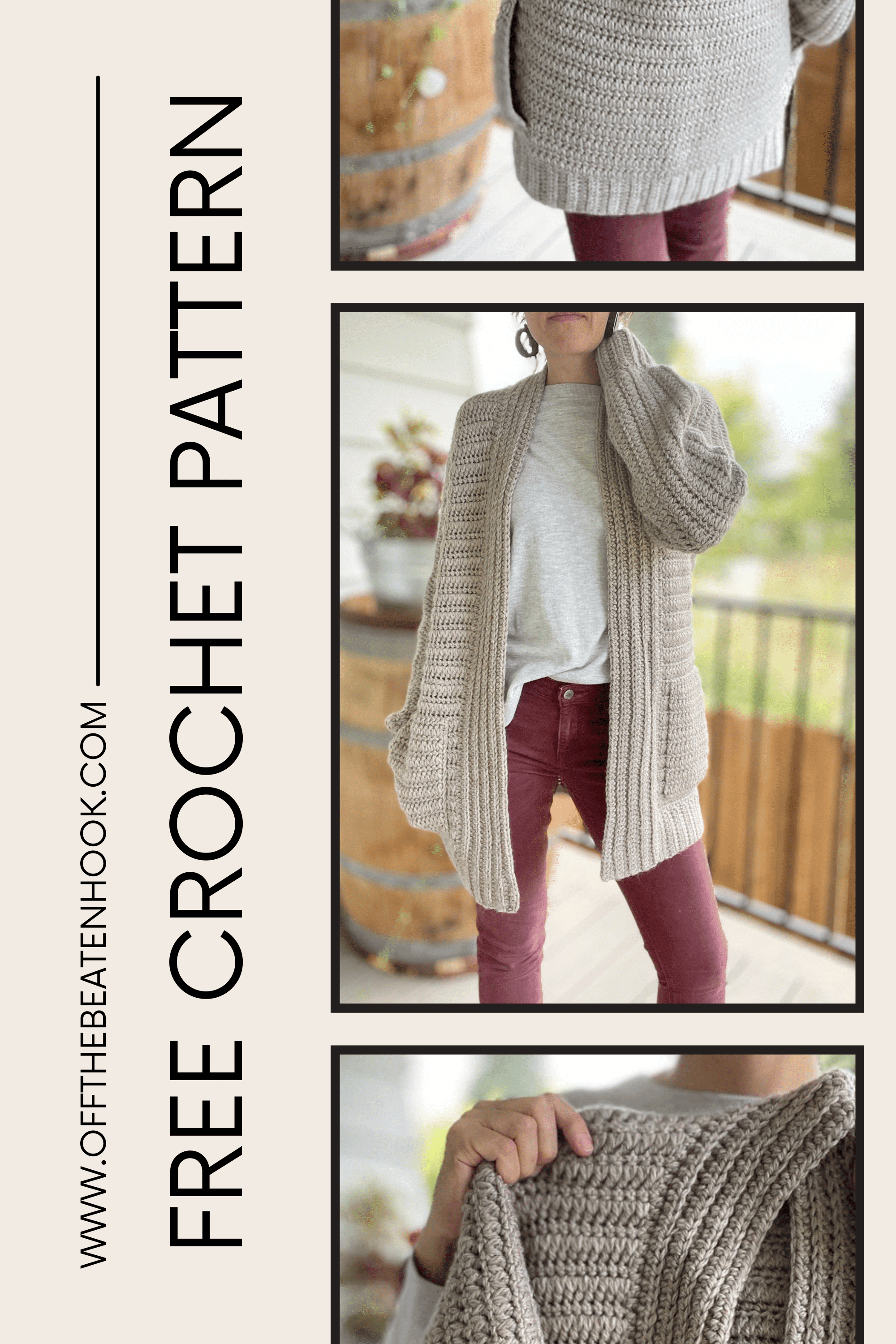 Cardigan Crochet Pattern Free: A Touch of Timeless Elegance