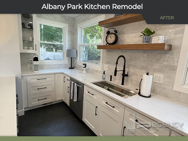 Albany Park Kitchen Remodel - Regency Home Remodeling