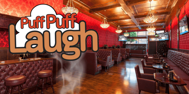 "Puff Puff Laugh" SF's Cannabis Lounge Comedy Show (Moe Greens)