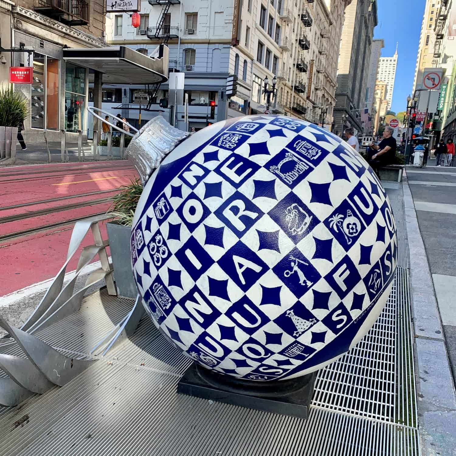 SF's Festive Larger-Than-Life Ornament Trail 2025 (Dec. 6-24)