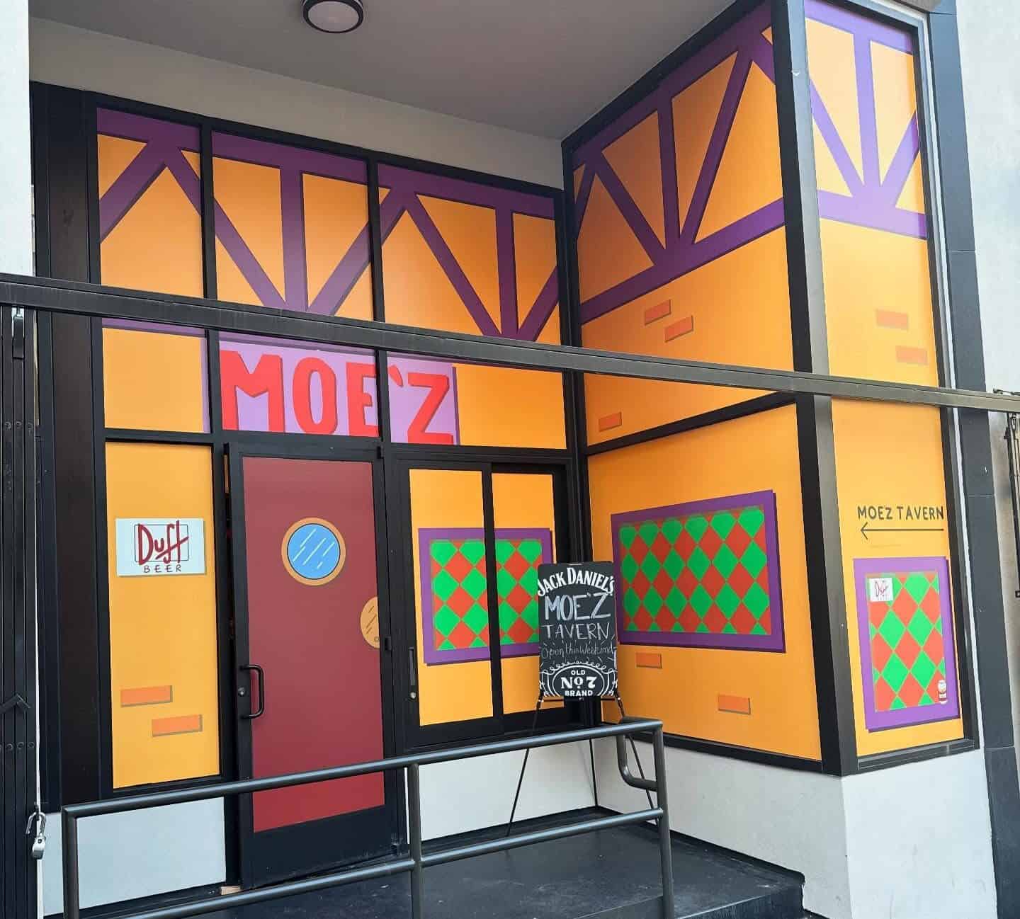 SF's New Simpsons Inspired Pop Up Bar "Moe'z"
