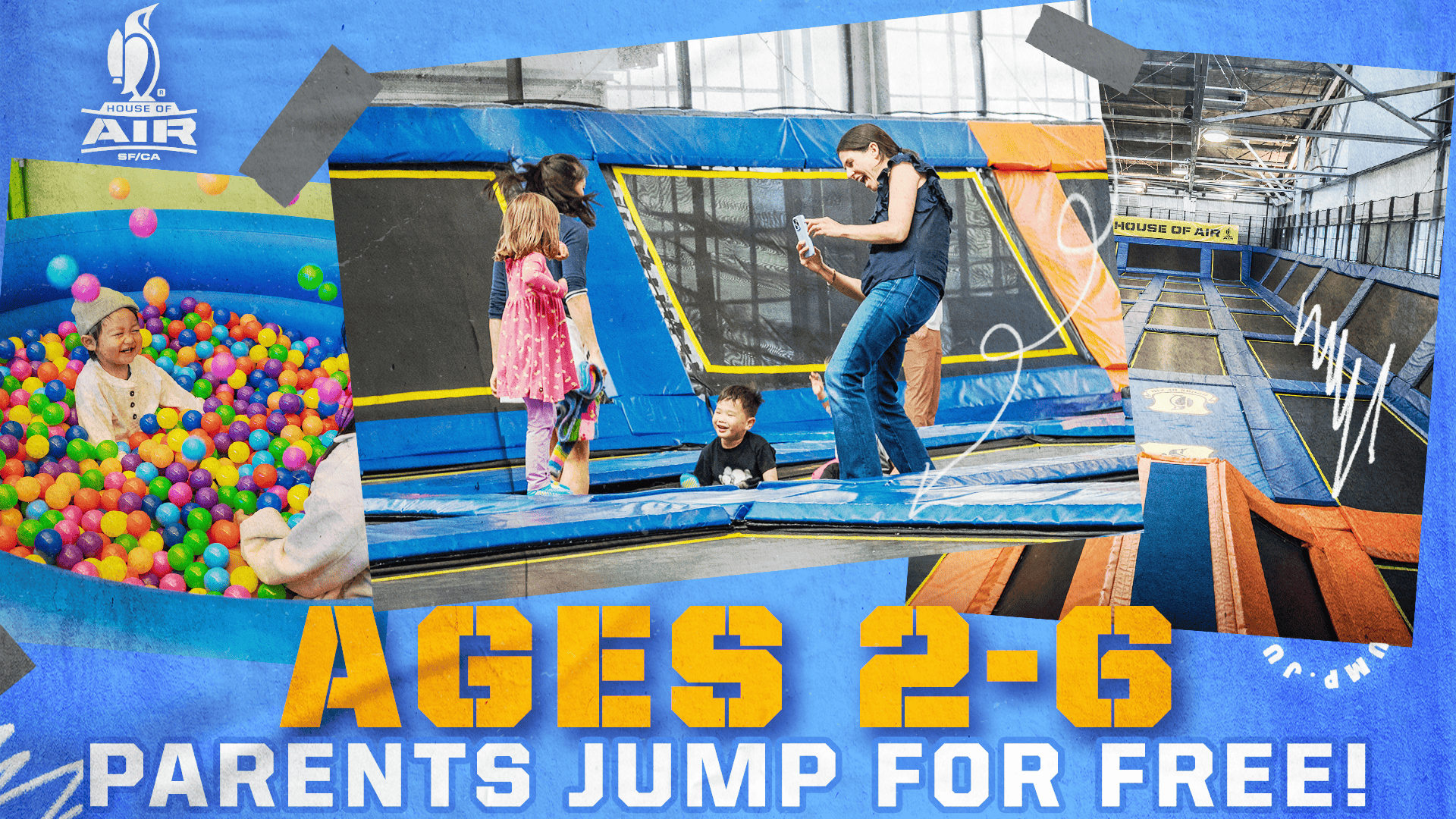 Mini Mornings: Exclusive Hours for Kids 2-6 at "House of Air ...