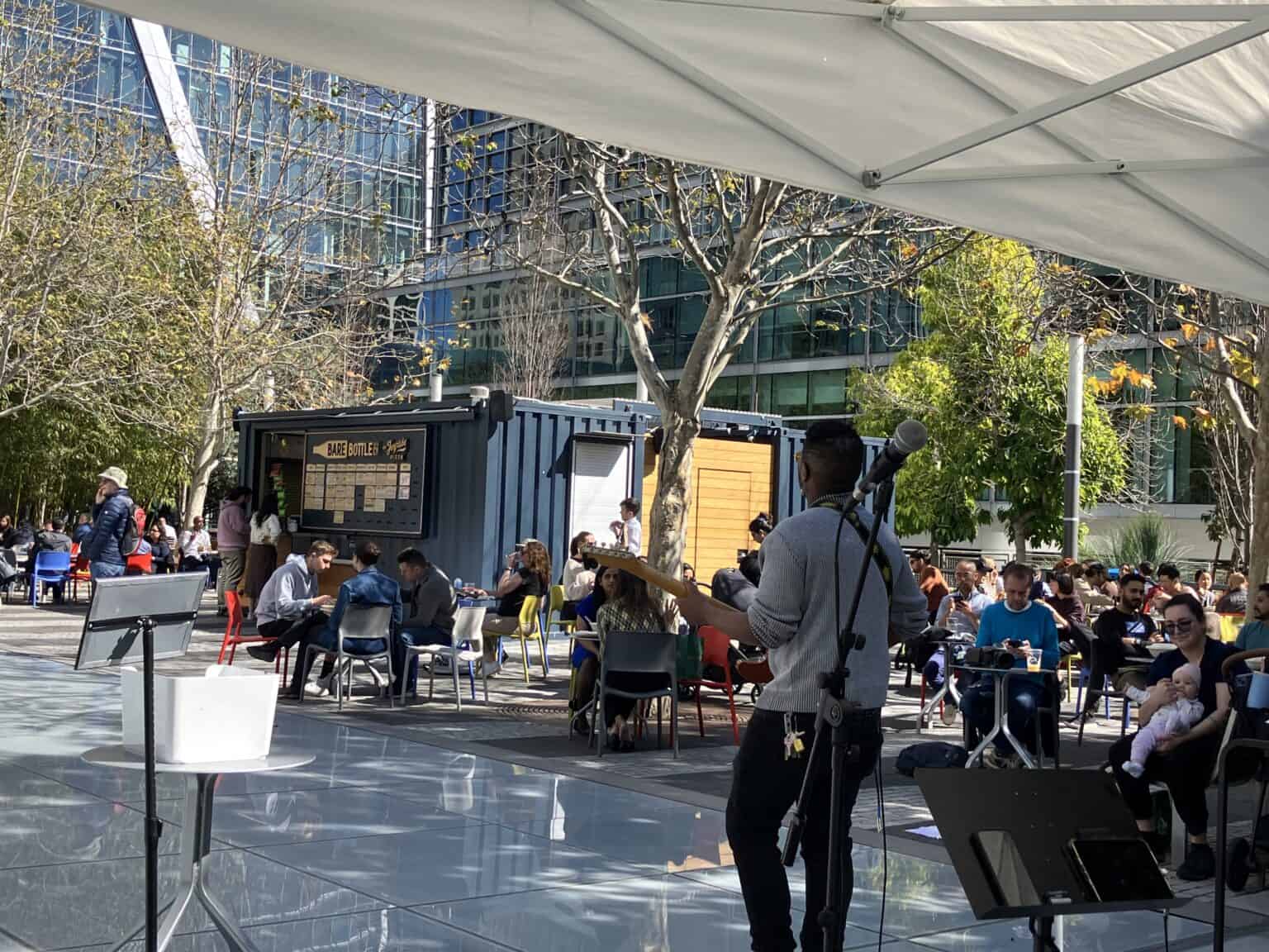 Free "Lunchbox Music" Acoustic Rooftop Concert at SF's Salesforce Park ...