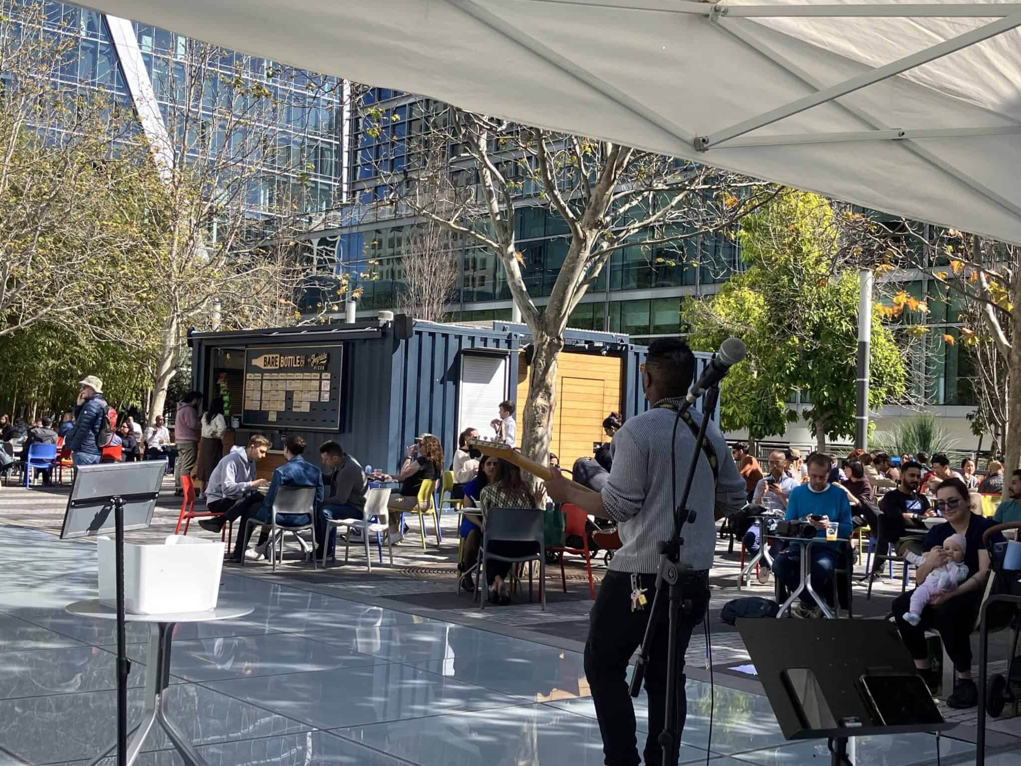 Free "Lunchbox Music" Acoustic Rooftop Concert at SF's Salesforce Park ...