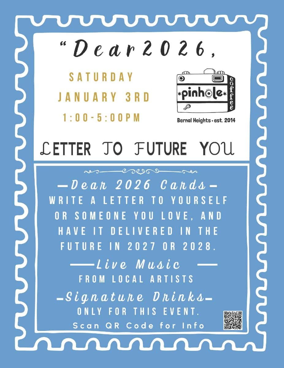 "Dear 2026" Free Letter to a Future You Writing Event (SF)