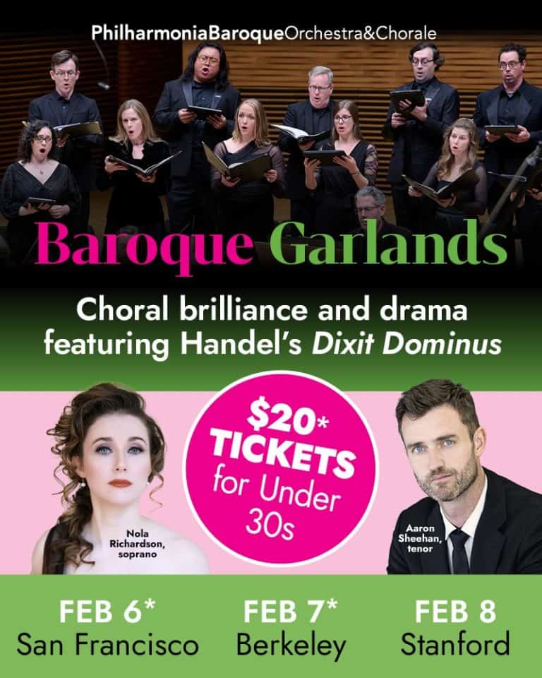 Philharmonia Baroque Orchestra & Chorale: "Baroque Garlands" Live ...