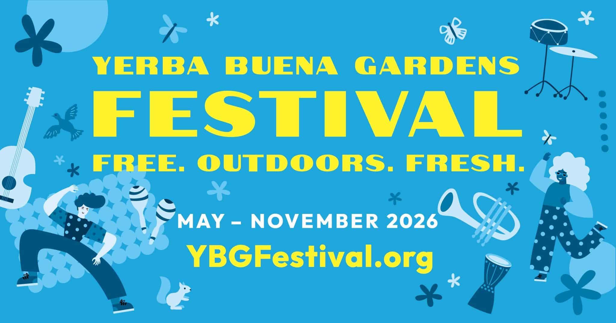 Lunchtime Concert w/ Quinteto Latino (Yerba Buena Gardens Festival 2026)