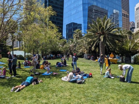 Alice in Wonderland Family Math Quest at Salesforce Park