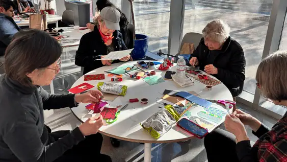 SF's Free Art Workshop: 3D Collage (Yerba Buena)