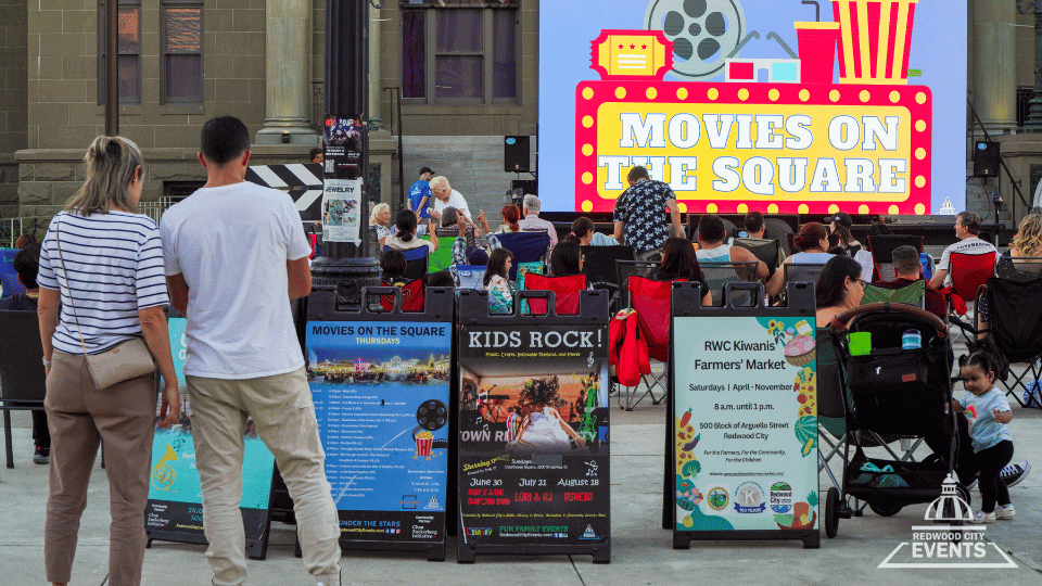 Movies on the Square 2026: Free Double Features Every Thursday (Redwood ...