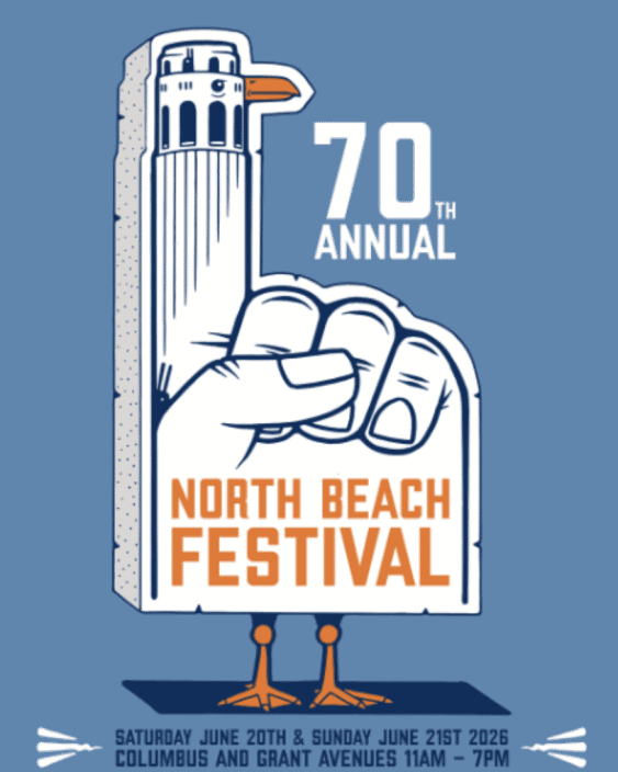 SF’s 11-block Annual North Beach Festival 2026 (June 20-21)
