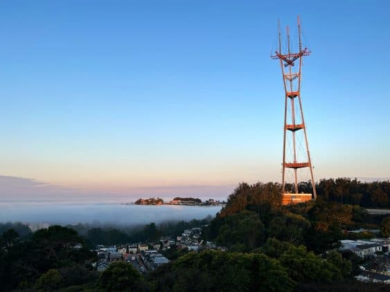 For the First Time in 30+ Years, Sutro Tower Is Getting Repainted