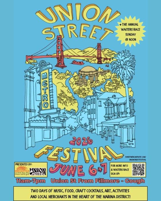 SF's Union Street Festival 2026 (June 6-7)