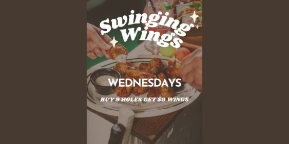 Swinging Wings Wednesday