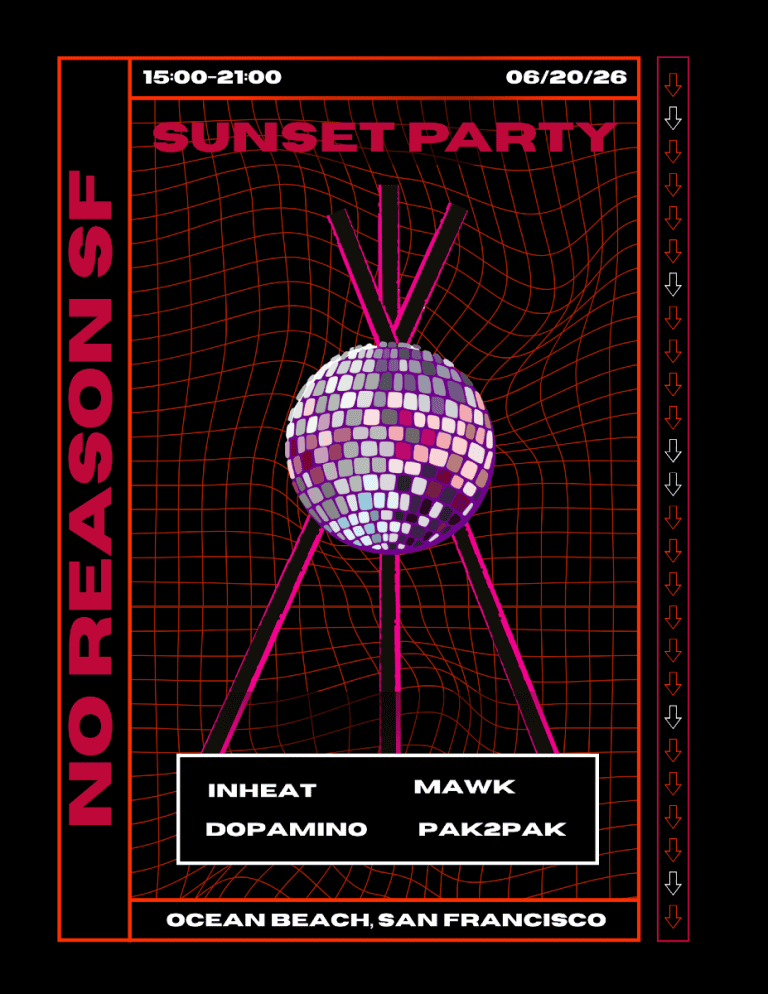 Inaugural Free "Sunset Dance Party" w/ DJs at Ocean Beach (SF)