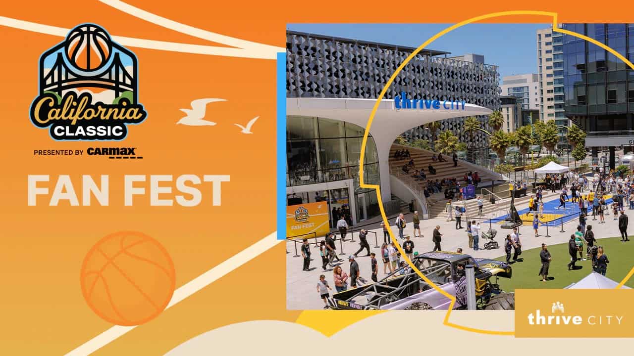NBA's Free "California Classic" Fan Fest 2026: Free Lawn Games (Thrive ...