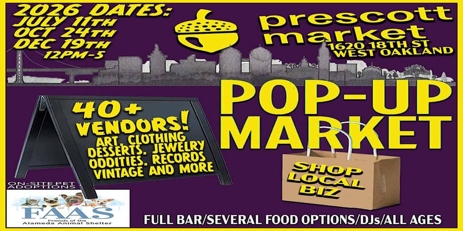 West Oakland Prescott Craft Market: 50+ Vendors & DJs (2026)