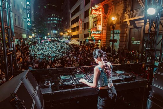 Downtown SF's Free Outdoor EDM Party w/ French DJ Habstrakt (June 18)