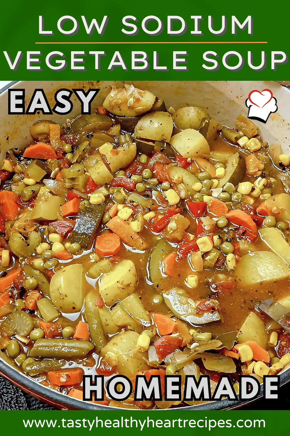 Low Sodium Vegetable Soup Recipe