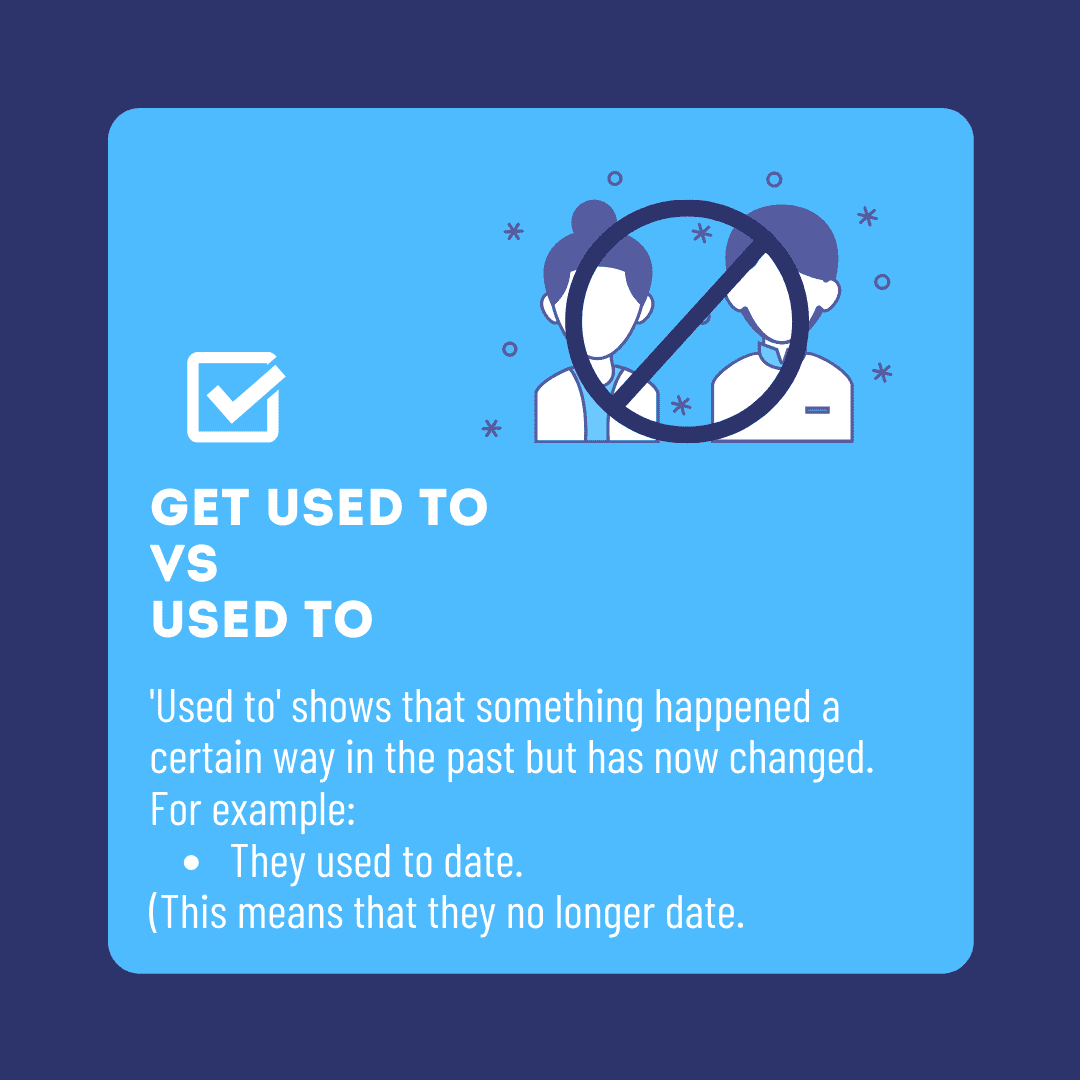 Get Used To [IELTS Grammar] - TED IELTS