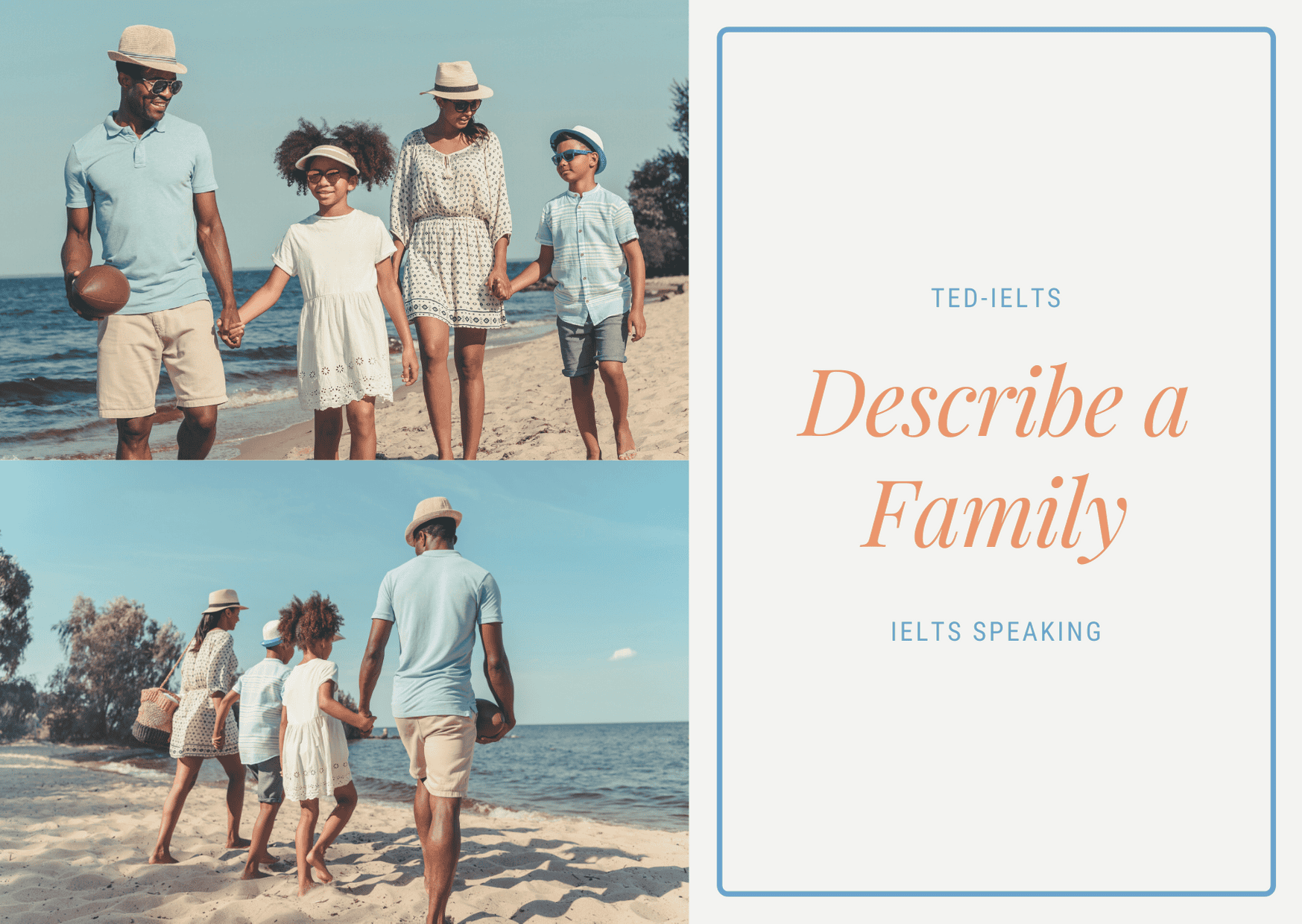 Describe a Family [IELTS Speaking] - TED IELTS