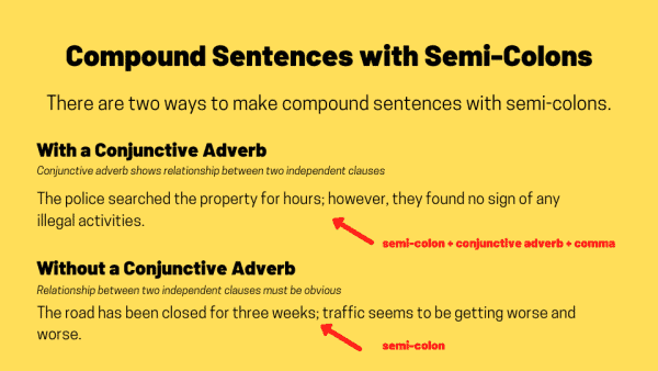 Compound Sentence Formula - TED IELTS