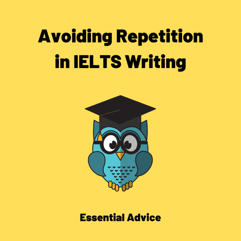 How to Avoid Repetition in IELTS Writing - TED IELTS