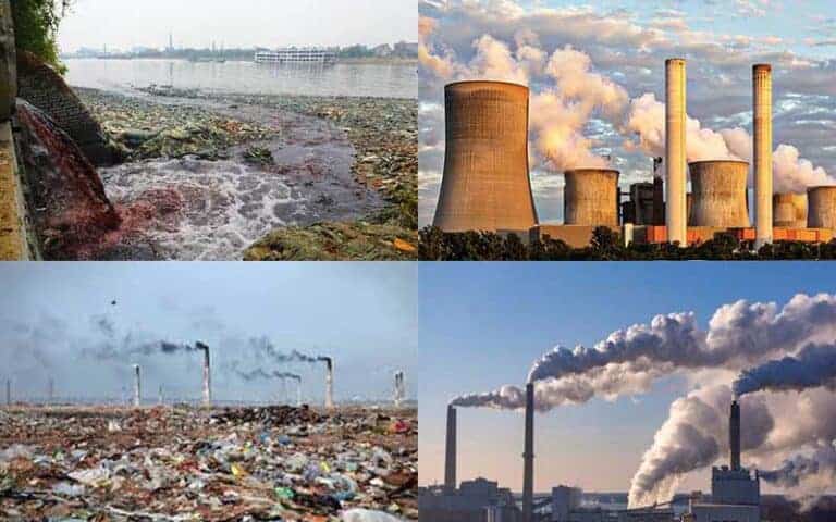 Industrialization increases environmental pollution on a large scale ...
