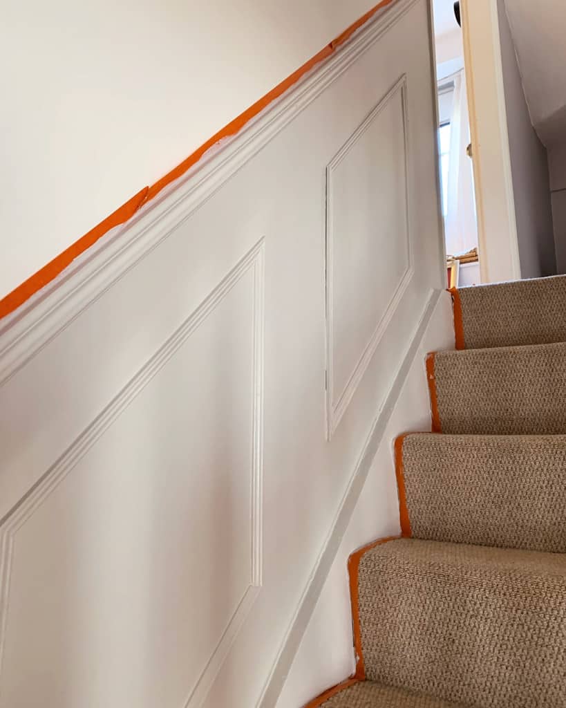 How To Create Easy Faux Wall Panelling by The Listed Home