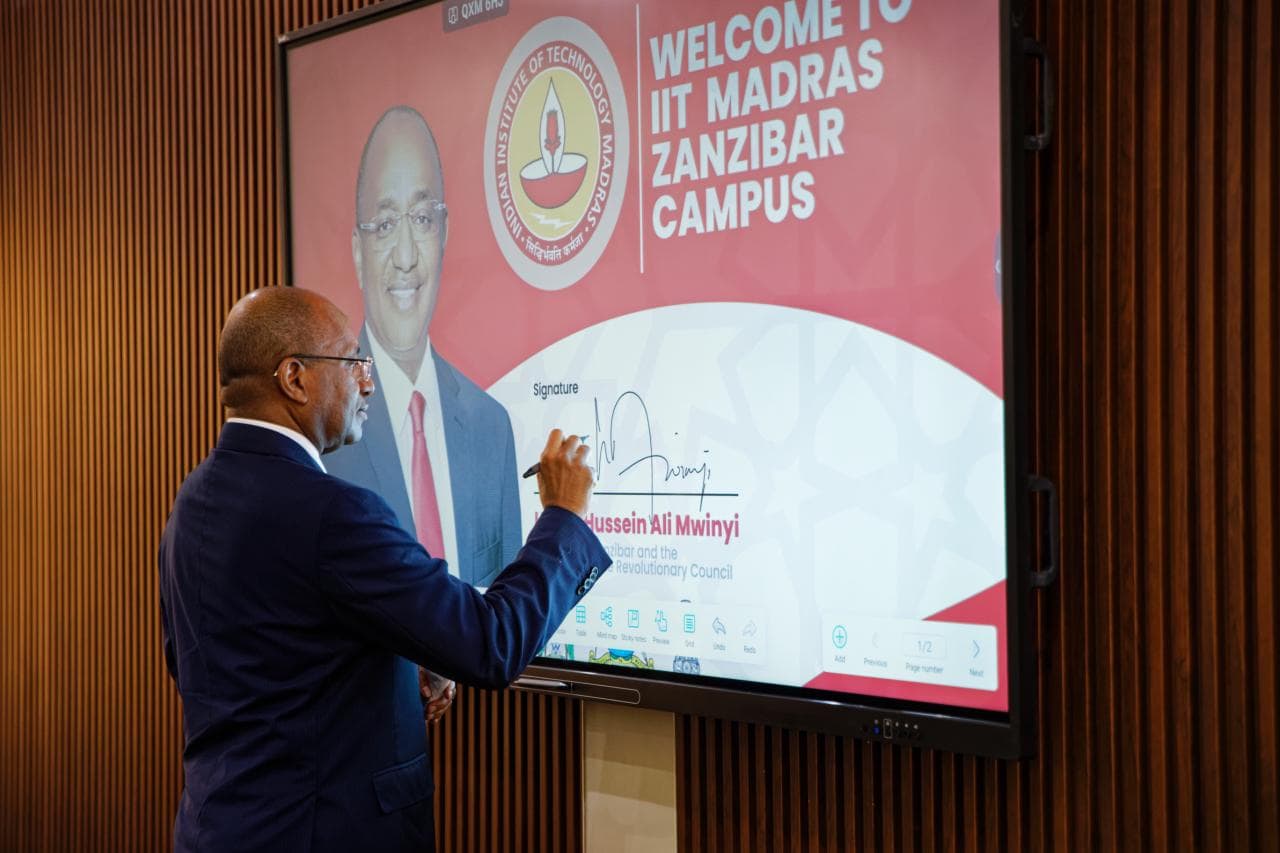 IIT Madras' first international campus inaugurated in Zanzibar IIT Madras' first international campus inaugurated in Zanzibar