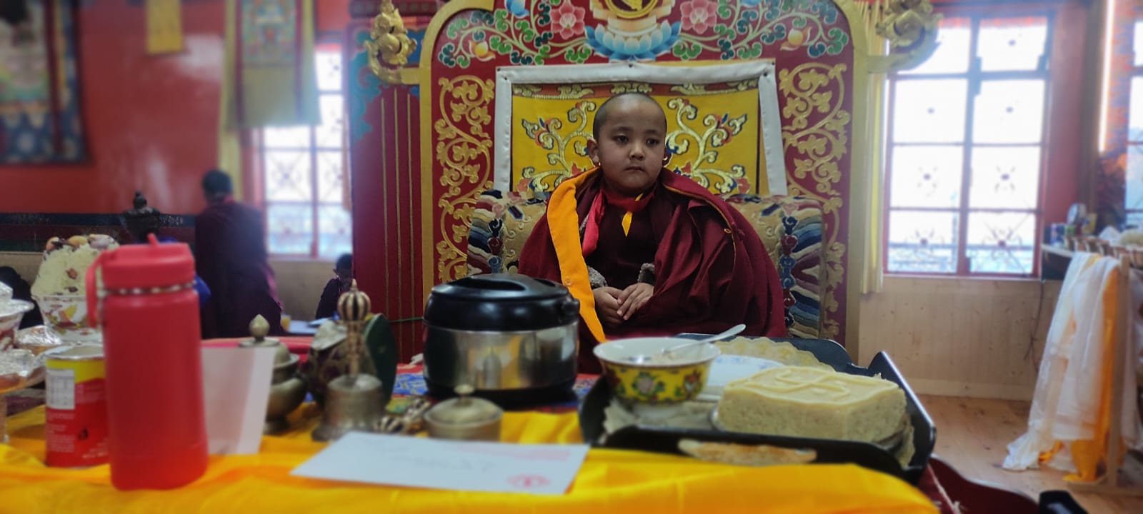 Himachal: Tibetan monks offer special prayers at Dorjidak Monastery on ... Himachal: Tibetan monks offer special prayers at Dorjidak Monastery on ...