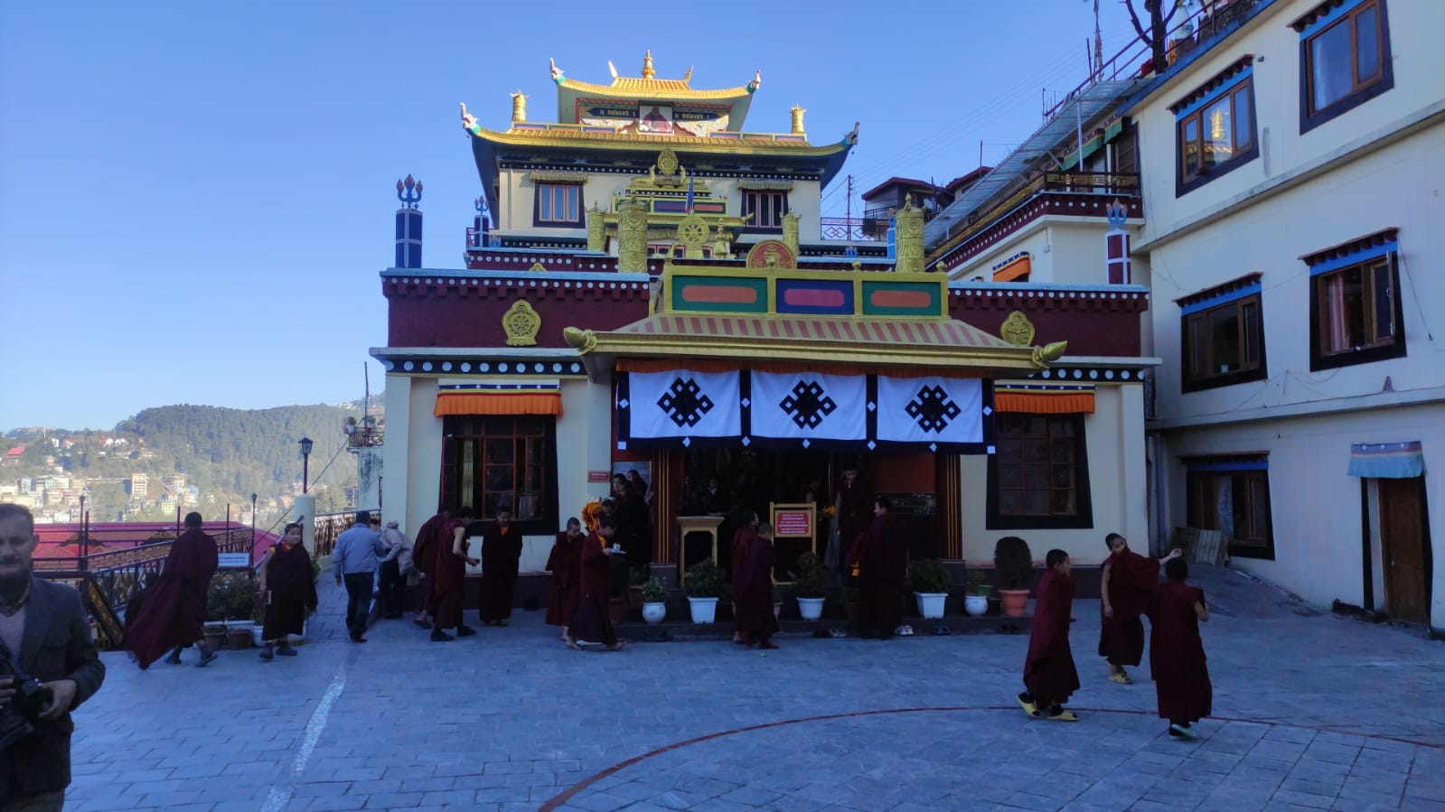 Himachal: Tibetan monks offer special prayers at Dorjidak Monastery on ... Himachal: Tibetan monks offer special prayers at Dorjidak Monastery on ...