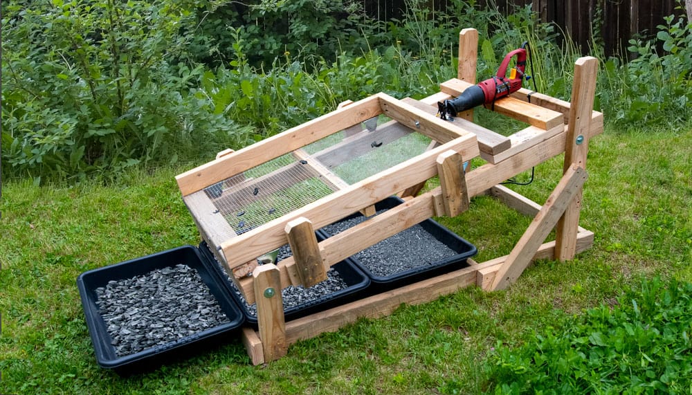 Homemade Motorized Soil Sifter - Homemade Ftempo