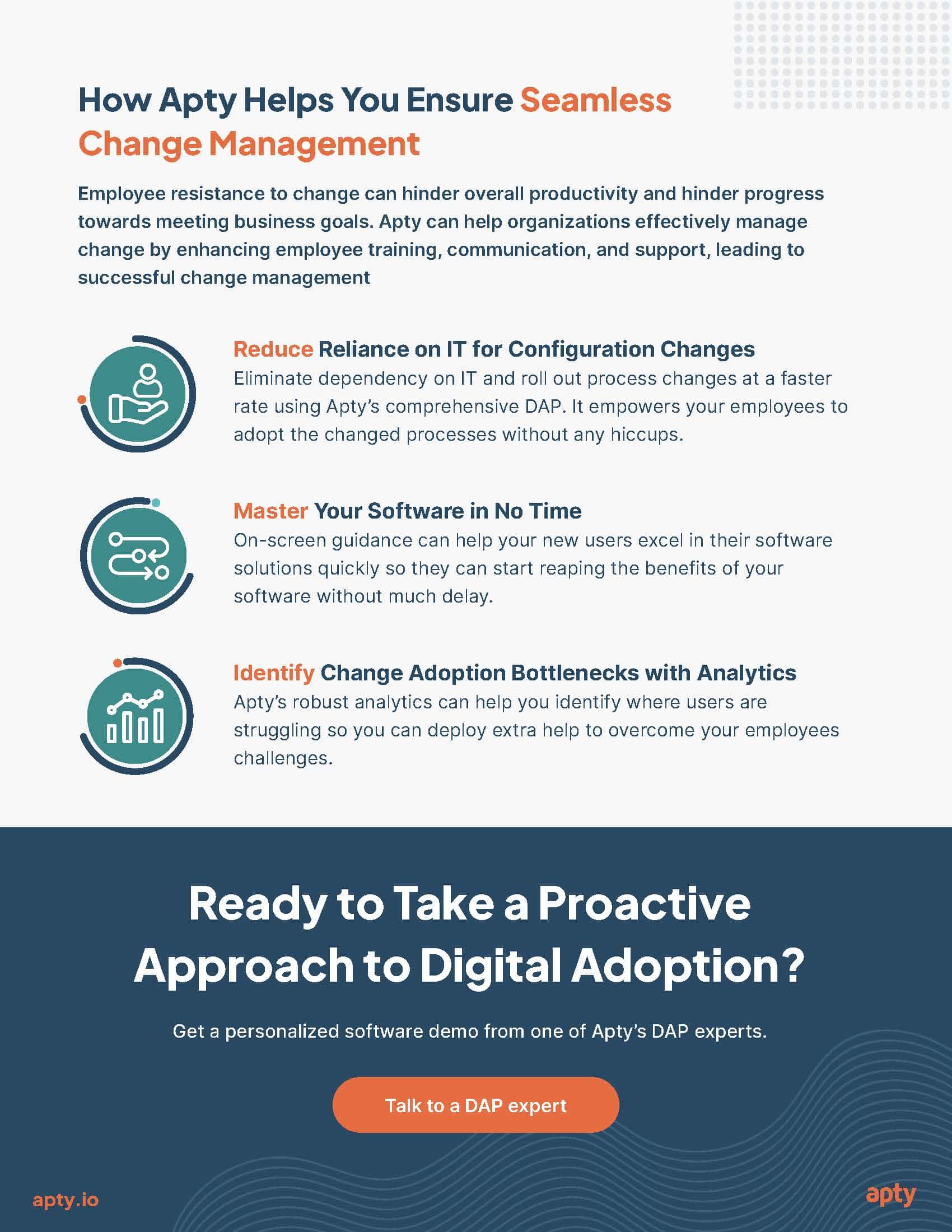 Quarterly Tech Spotlight: How Apty’s Digital Adoption Platform Transforms Change Management ...