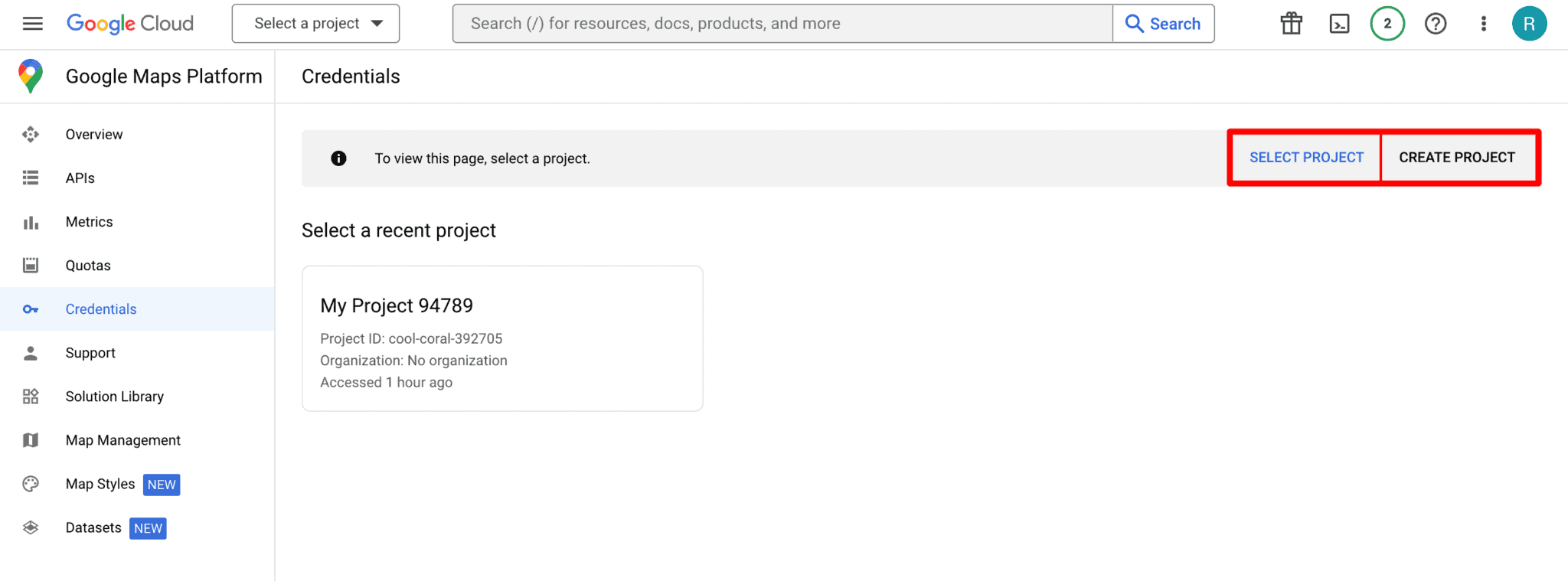 How to Generate an Google Maps API Key