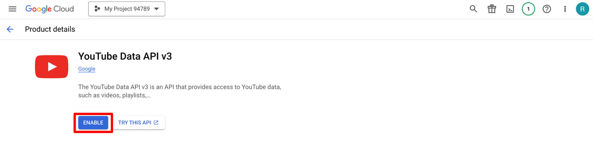 How to Get a YouTube API Key - WP Builder Addons