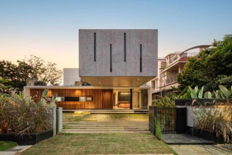 The Long House in Bengaluru by Crest Architects
