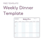 Free Meal Planning Templates for Bariatric Patients | Bariatric Food Coach