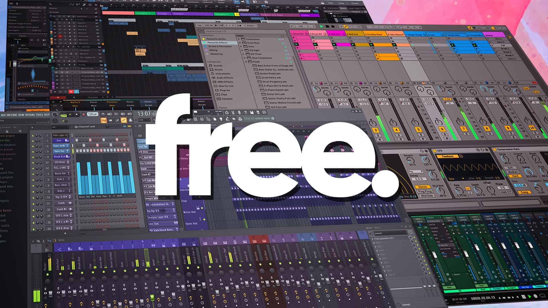 DAW Freeware: Die 13 besten free DAWs ⋆ delamar.de